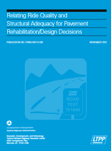 Relating Ride Quality and Structural Adequacy for Pavement ...